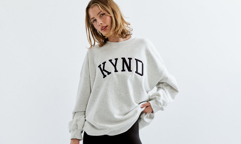 Kynd Society, flattering active essentials to elevate your look.